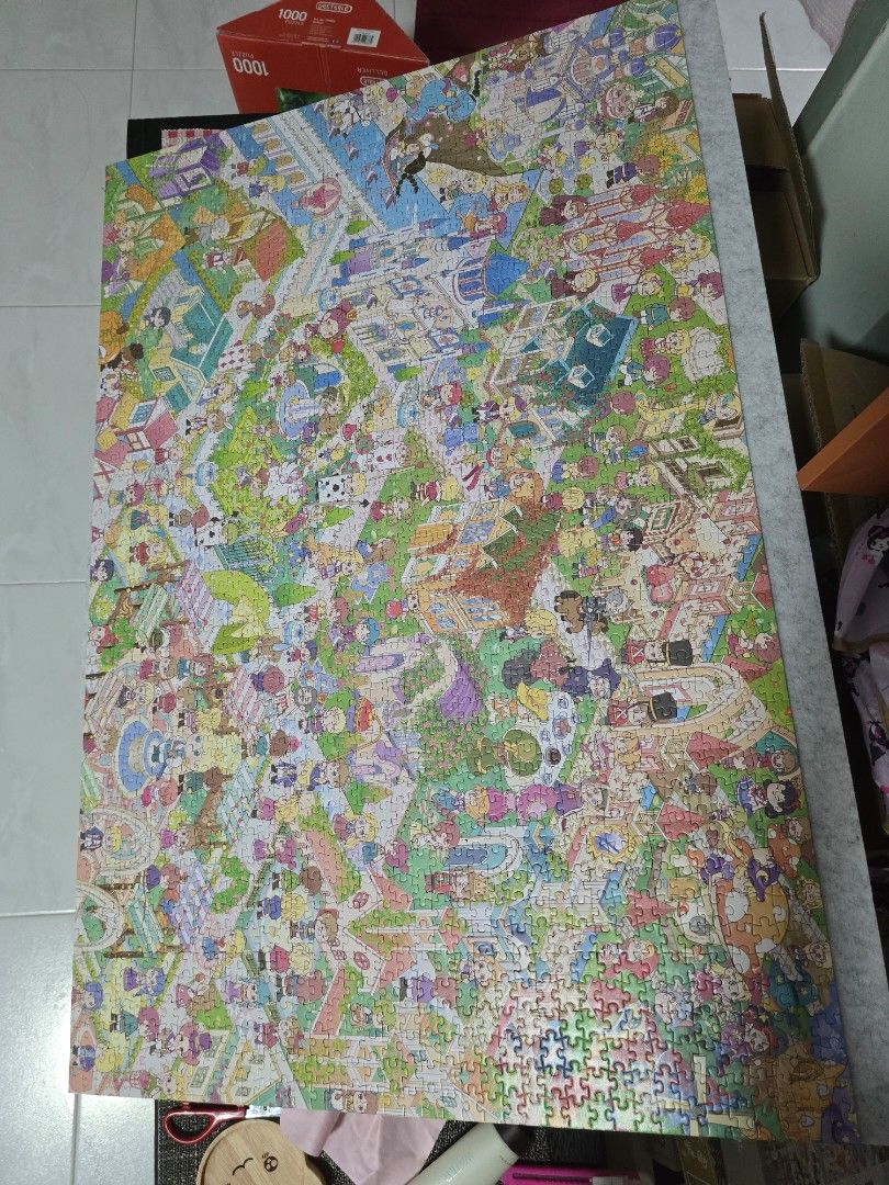 2000 pcs Puzzle - Fairy Tales Town, Hobbies & Toys, Toys & Games on ...