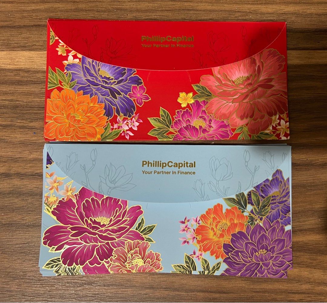 2026 PhillipCapital Ang Pao Packets Ang Pow, Hobbies & Toys, Occasions ...