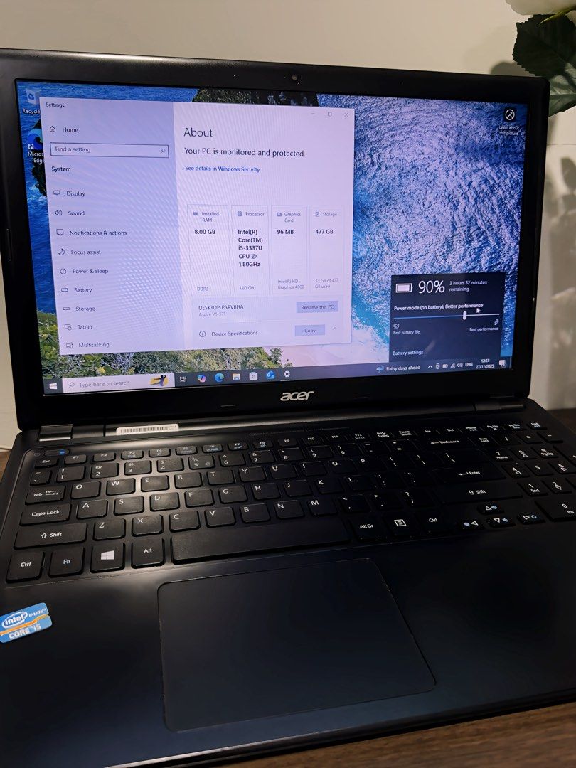 acer aspire v5-571 laptop 15.6-inch windows 10, Computers & Tech ...