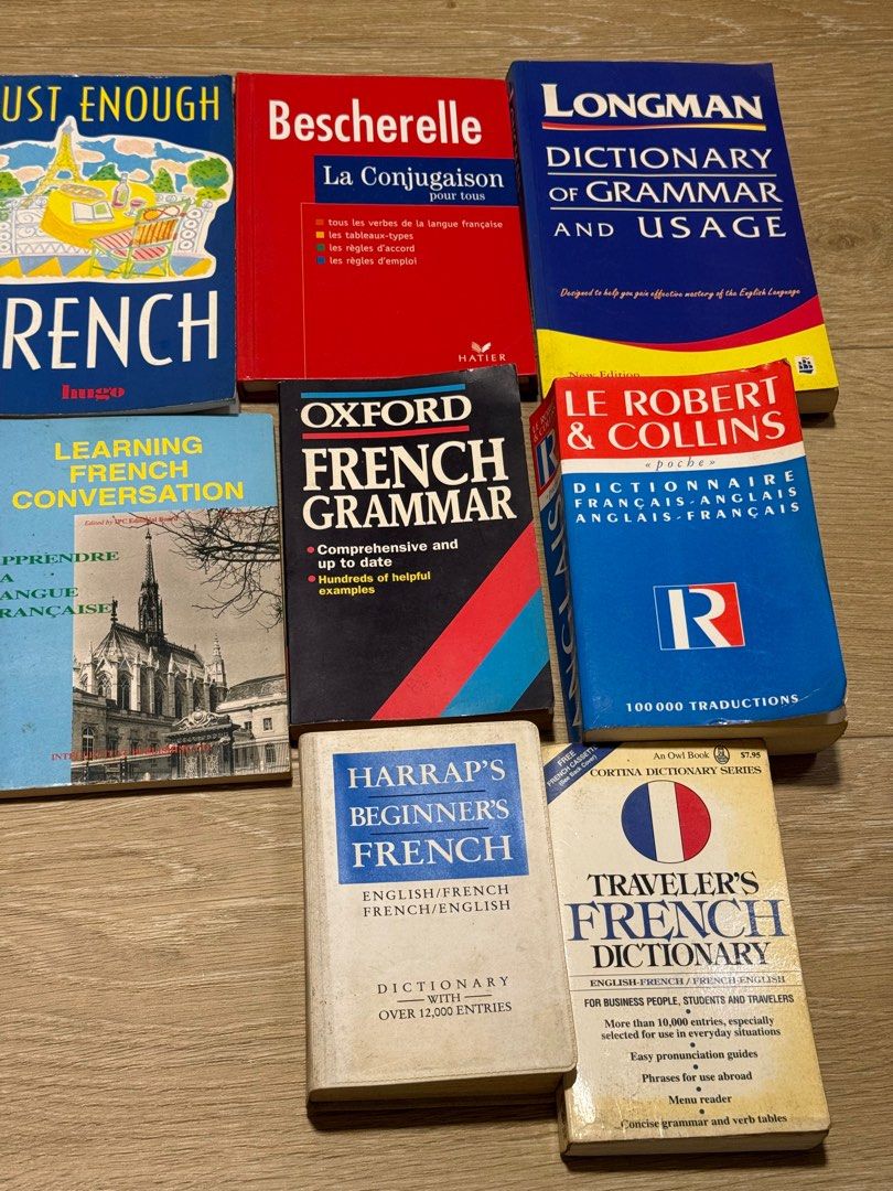 $35 for Bundle of 6 French Language Learning Books, Hobbies & Toys ...
