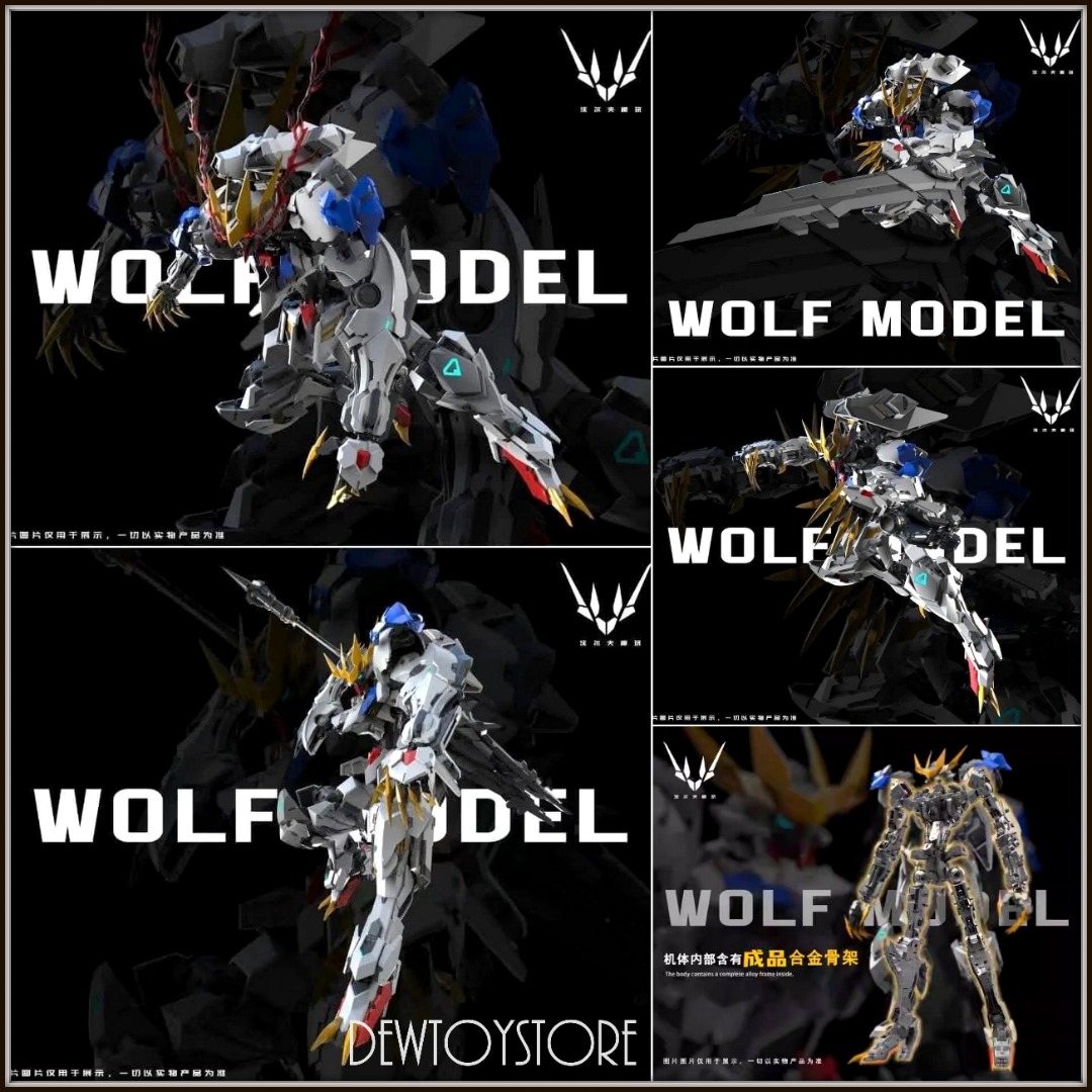 ⭐️ [𝗣𝗿𝗲-𝗼𝗿𝗱𝗲𝗿] Wolf Model 1/100 Scale Plamo Plastic Model Kit - Wolf ...