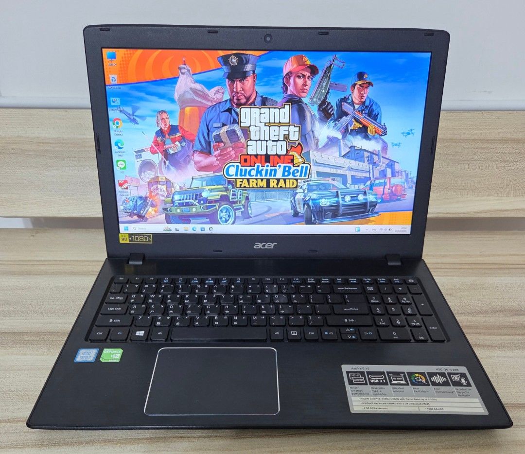 acer Aspire Gaming i5 12G/500G 15.6" New battery! Ok to run Valorant ...