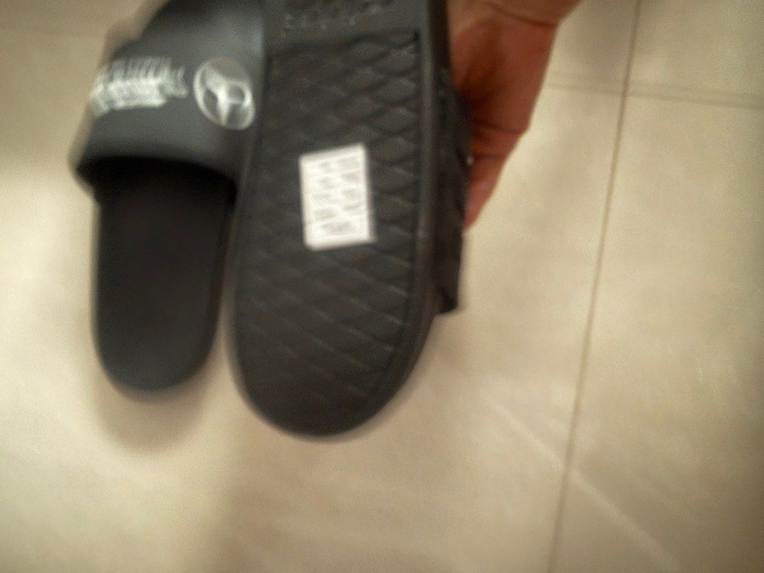 Adidas AMG Petronas Formula 1 Team Slides, Men's Fashion, Footwear ...