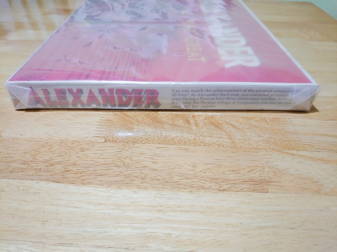 Alexander the Great Board Game - New. Avalon Hill wargame. Vintage rare ...