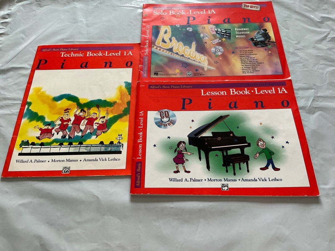 Alfred's Basic Piano Library - Level 1A Books, Hobbies & Toys, Music ...