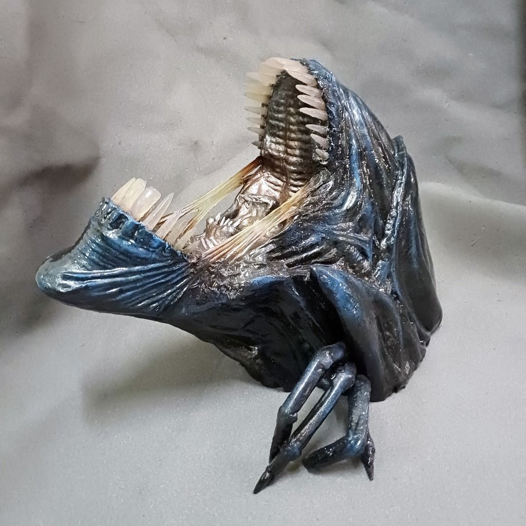 Alien Xenomorph Head Sculpture- Special Edition with Claws Ready Now ...