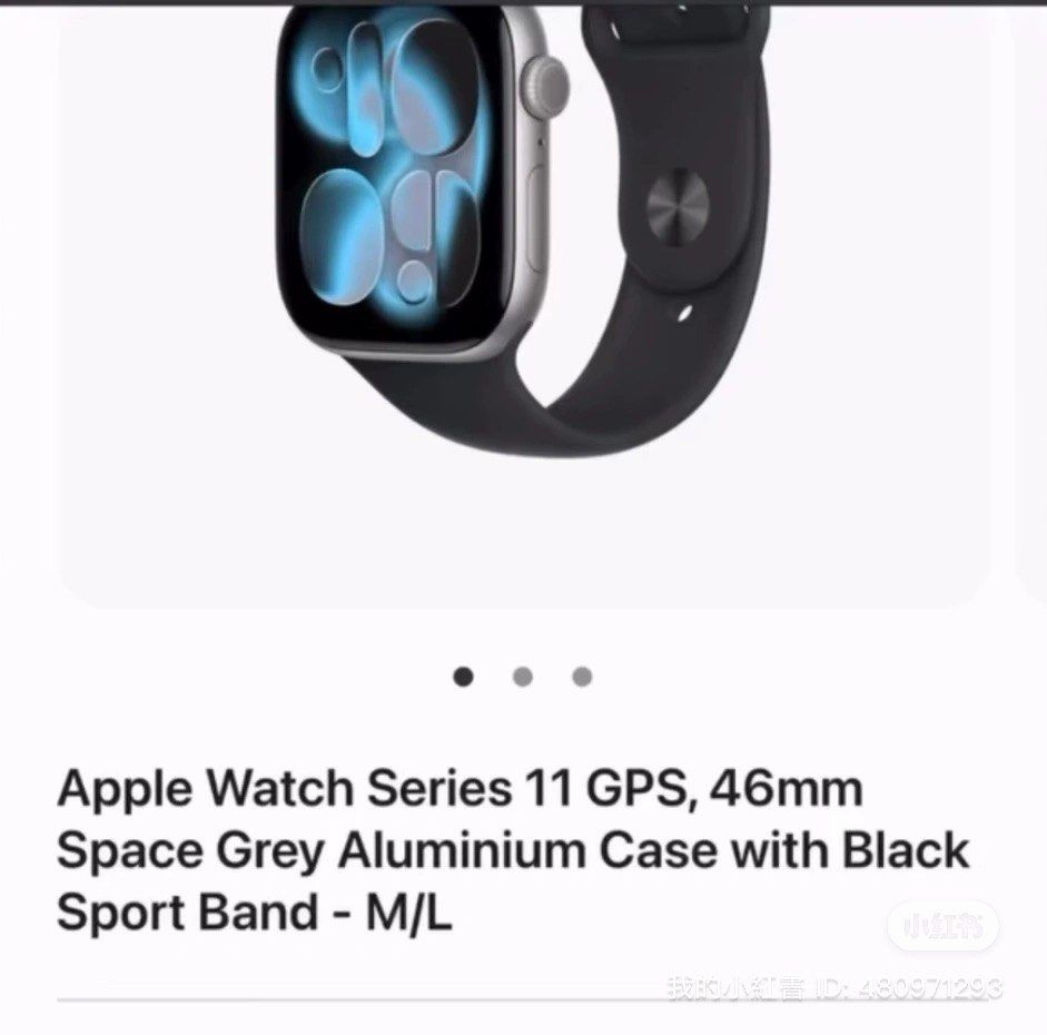 Apple no Watch Series 11 GPS 46mm Space Grey, Mobile Phones & Gadgets ...