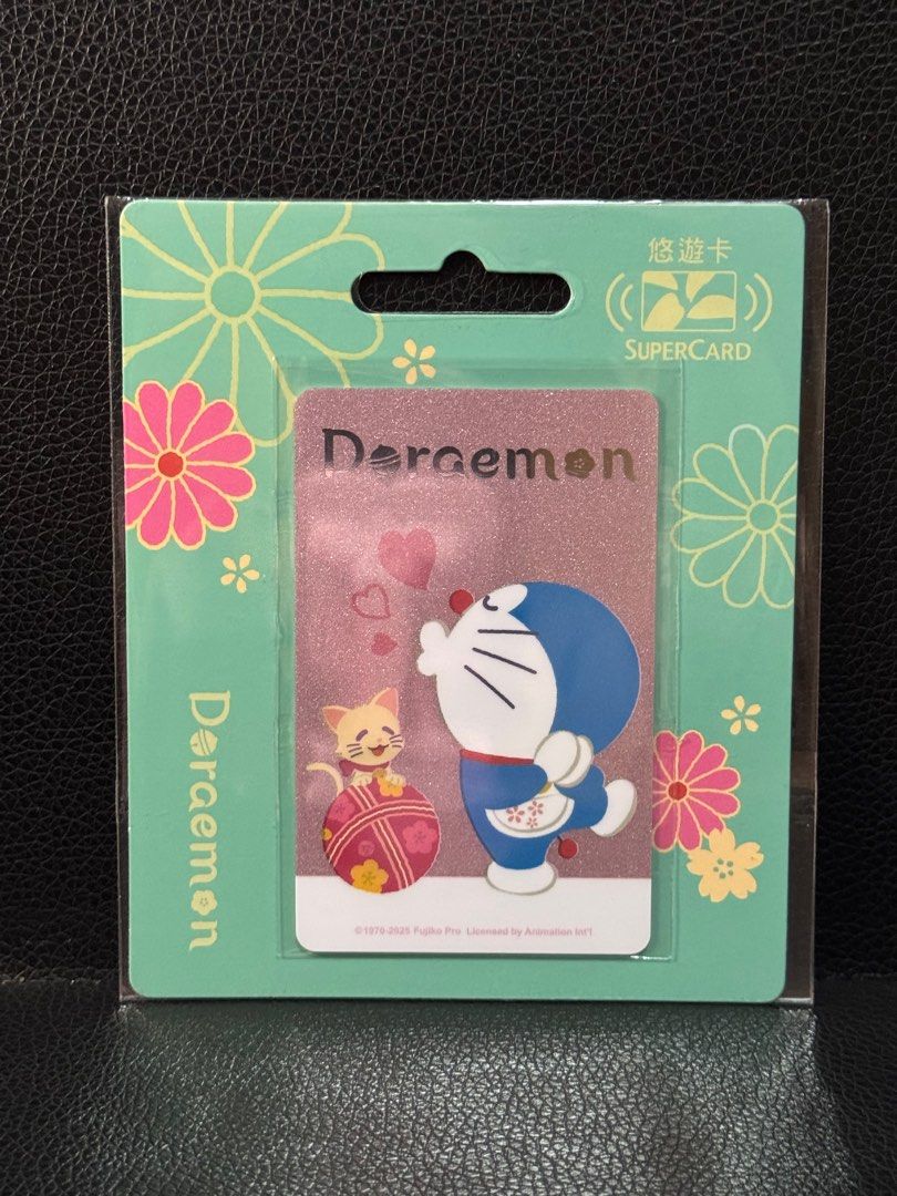 assorted doraemon travel card and wallet which can be used as transport ...