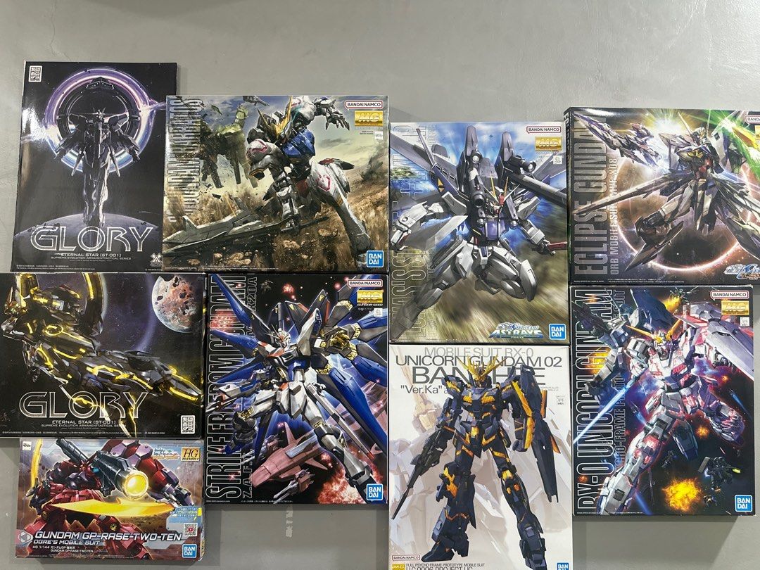 Bandai Gunpla Model Kits - Various Models, Hobbies & Toys, Toys & Games ...