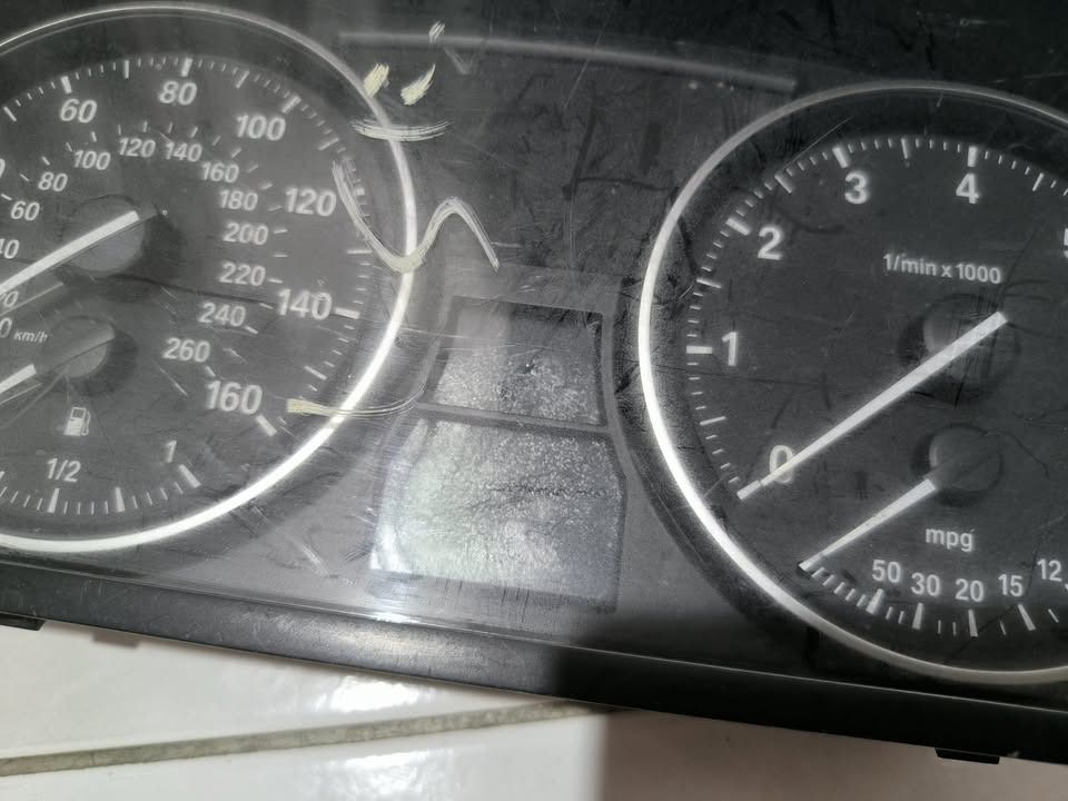 BMW E90 MPH KMH Instrument Cluster Meter *Polarized No Good*, Hobbies ...