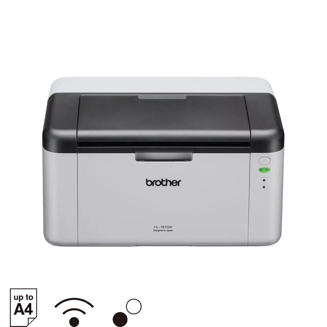 Brother HL-1210W Laser Printer | Wireless Monochrome Laser Printer ...