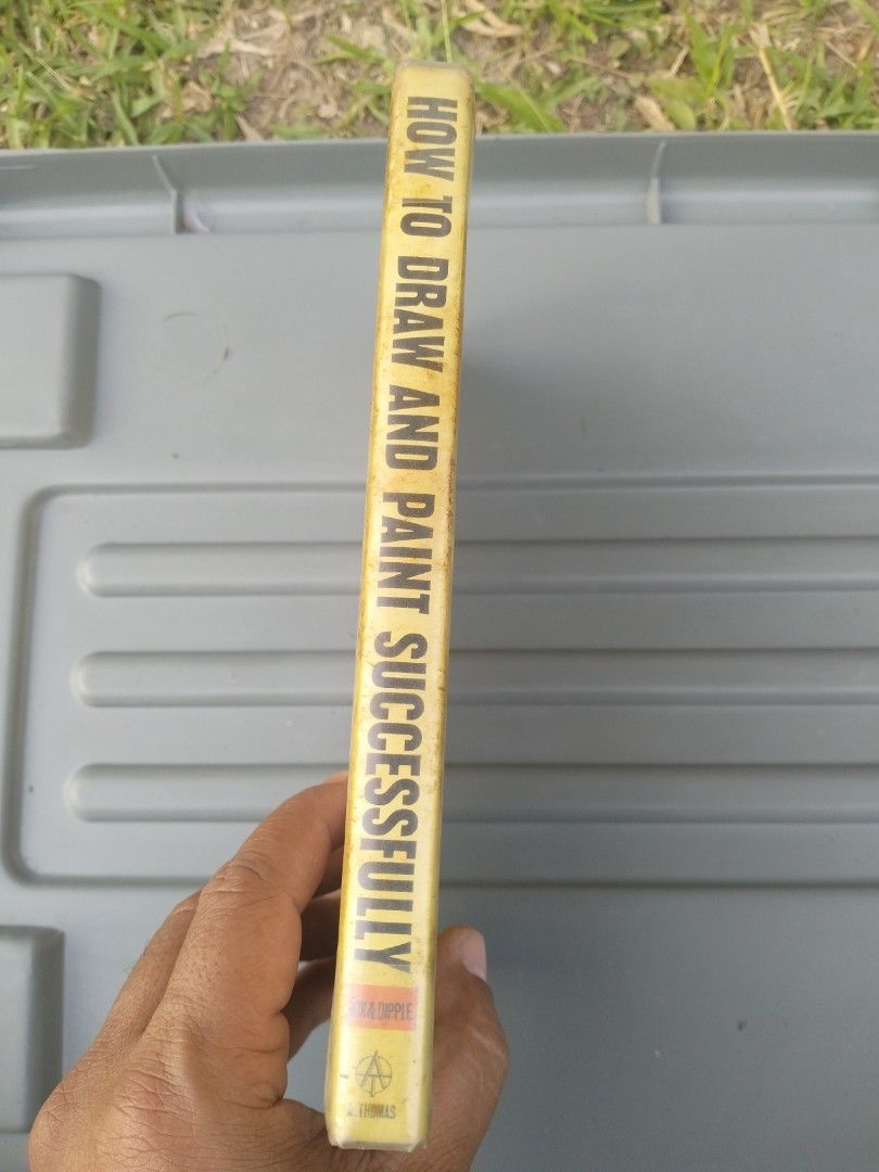 Buku lama lukisan How to Draw and Paint Successfully, Hobbies & Toys ...