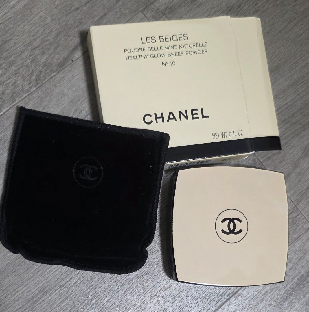 Chanel Les Beiges Healthy Glow Sheer Powder No10, Beauty & Personal ...