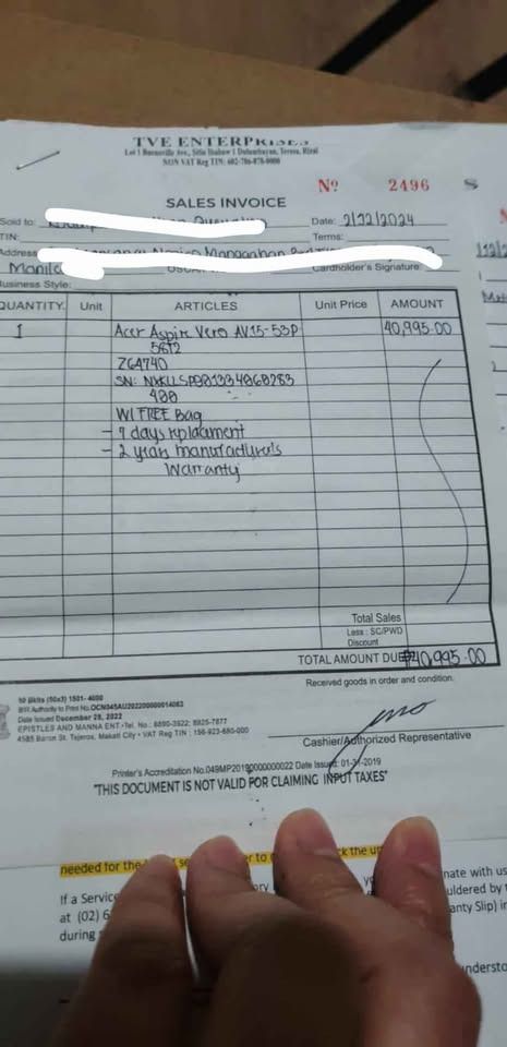 Christmas Gift: Acer Aspire 5 7 13th Gen w Box, Receipt, Bag like Hp ...