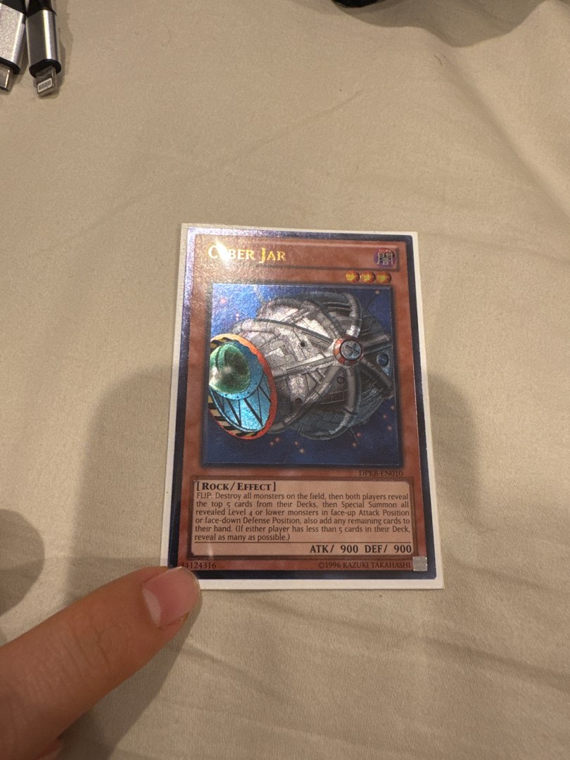 Cyber Jar - Yu-Gi-Oh! Card DPKB-EN010, Hobbies & Toys, Toys & Games on ...