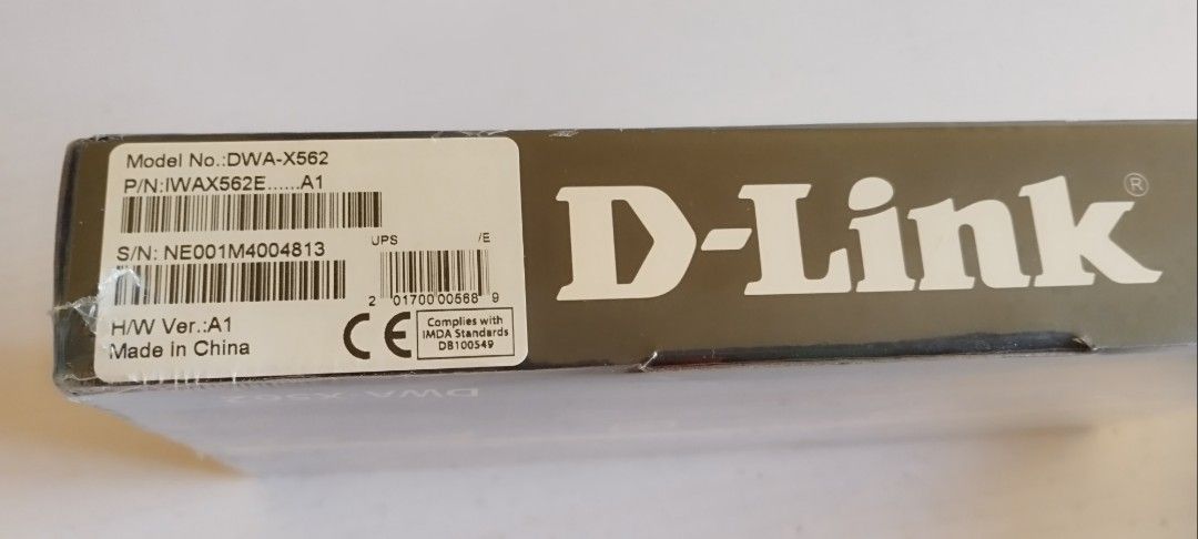 D-Link DWA-X582 WiFi 6 AX3000 PCIe Adapter + Bluetooth Dual Band Strong ...