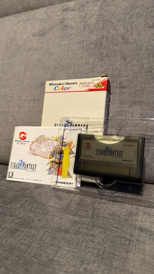Final Fantasy (Wonderswan, 1987) | Retro Classic Game | RARE Collector ...
