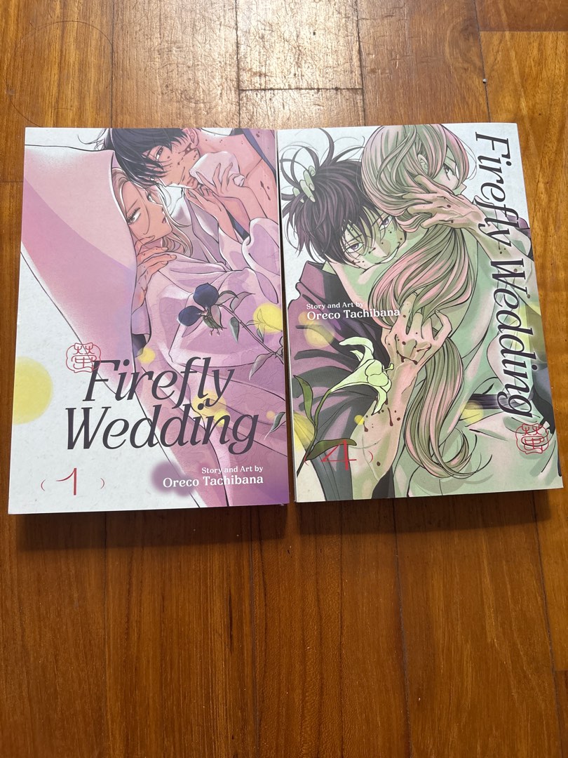 Firefly Wedding Manga Volumes 1 & 4, Hobbies & Toys, Books & Magazines ...