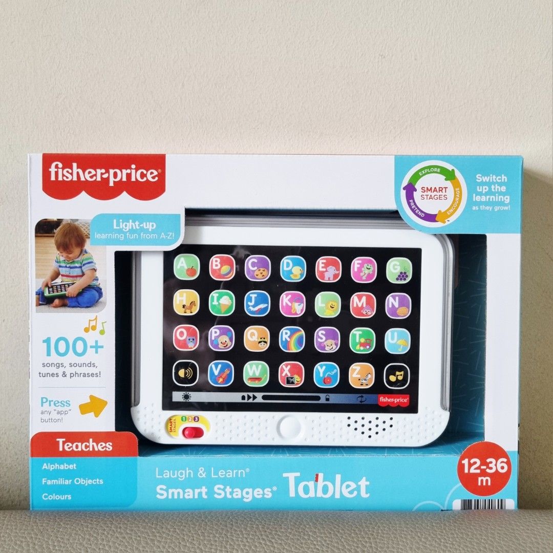 Fisher-Price Laugh & Learn Smart Stages Tablet, Babies & Kids, Infant ...
