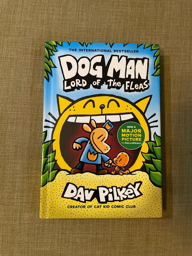 FROM ₱700! Dog Man: Lord of the Fleas (Dav Pilkey) – Bestseller Graphic ...