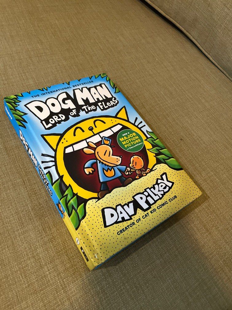 FROM ₱700! Dog Man: Lord of the Fleas (Dav Pilkey) – Bestseller Graphic ...