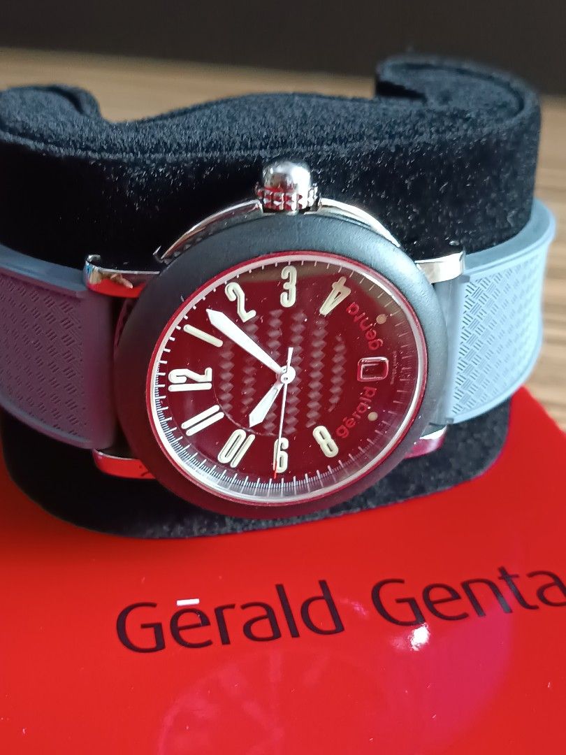 Gerald Genta Sport Date Automatic 38mm Rare, Luxury, Watches on Carousell