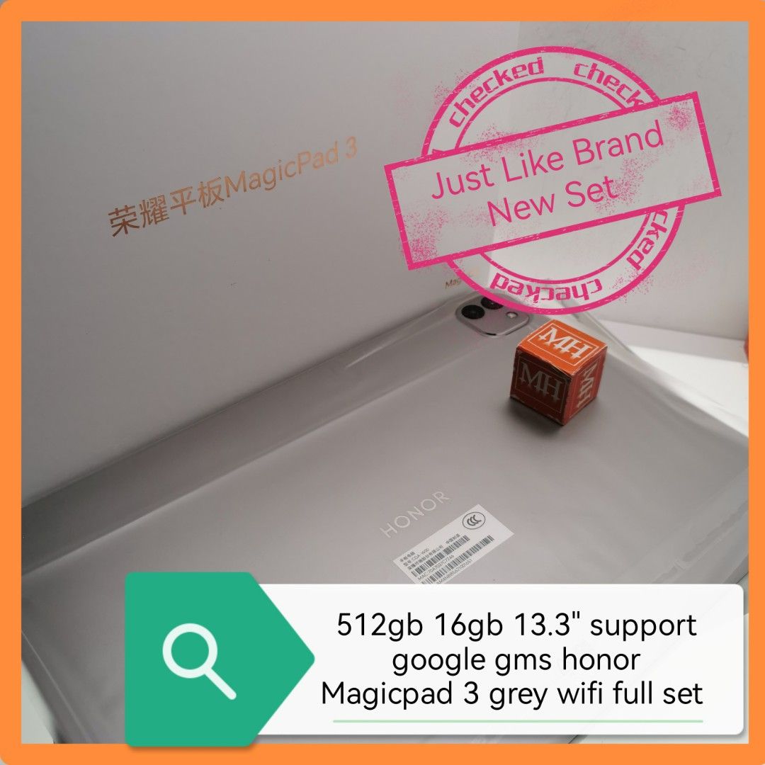 Honor MagicPad 3 (WiFi) Gray 512GB, Mobile Phones & Gadgets, Tablets ...