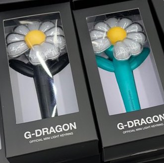 HTB BNIB Ubermensch G-Dragon Official Mini Daisy Light Keyring, Hobbies ...