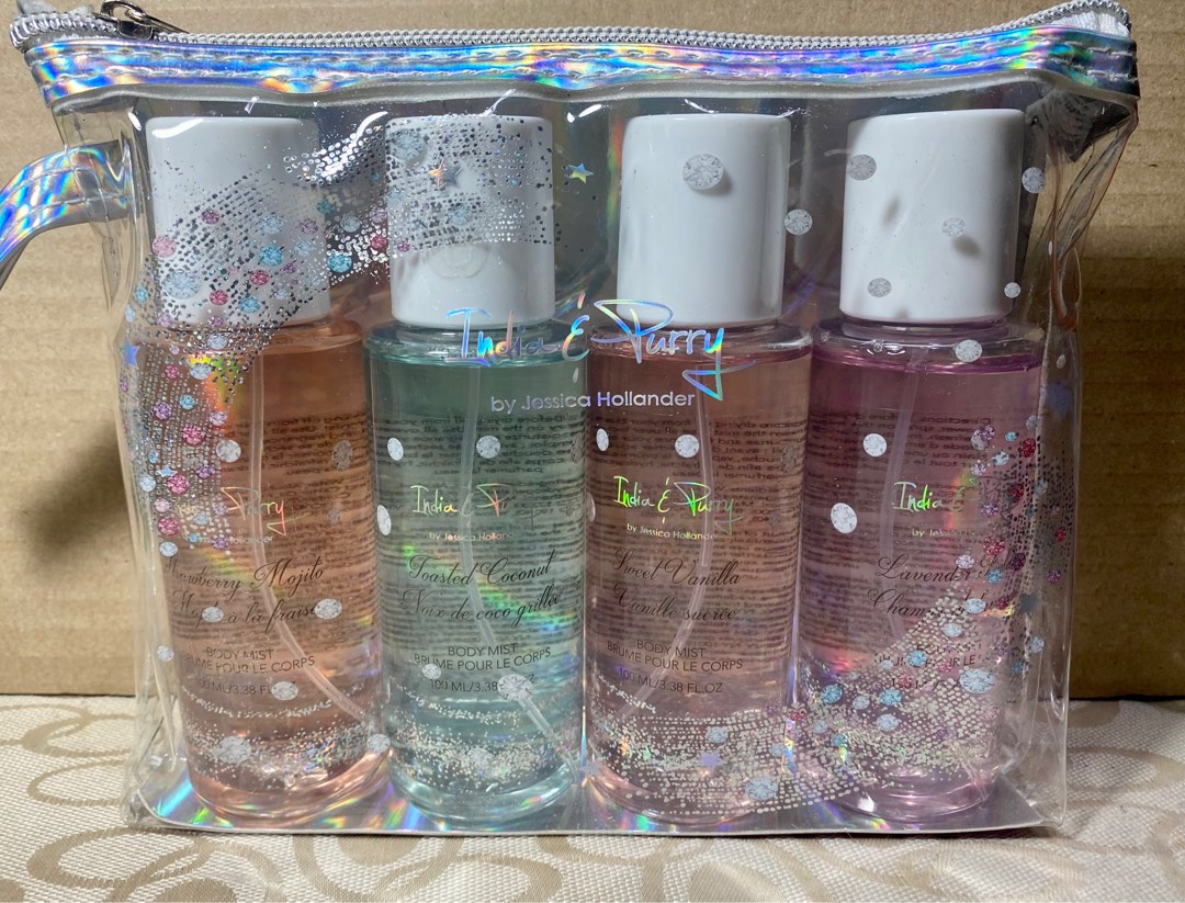 INDIA & PURRY by Jessica Hollander - 4 Body Mist Gift Set 100ml each ...