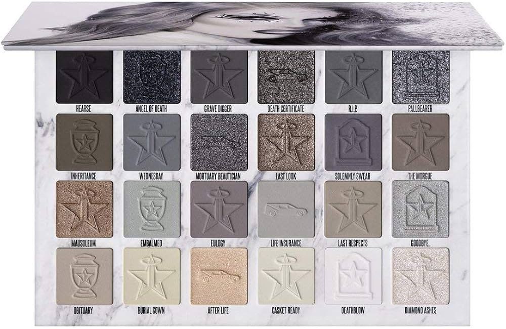 Jeffree Star Cosmetics Cremated Eyeshadow Palette, Beauty & Personal ...