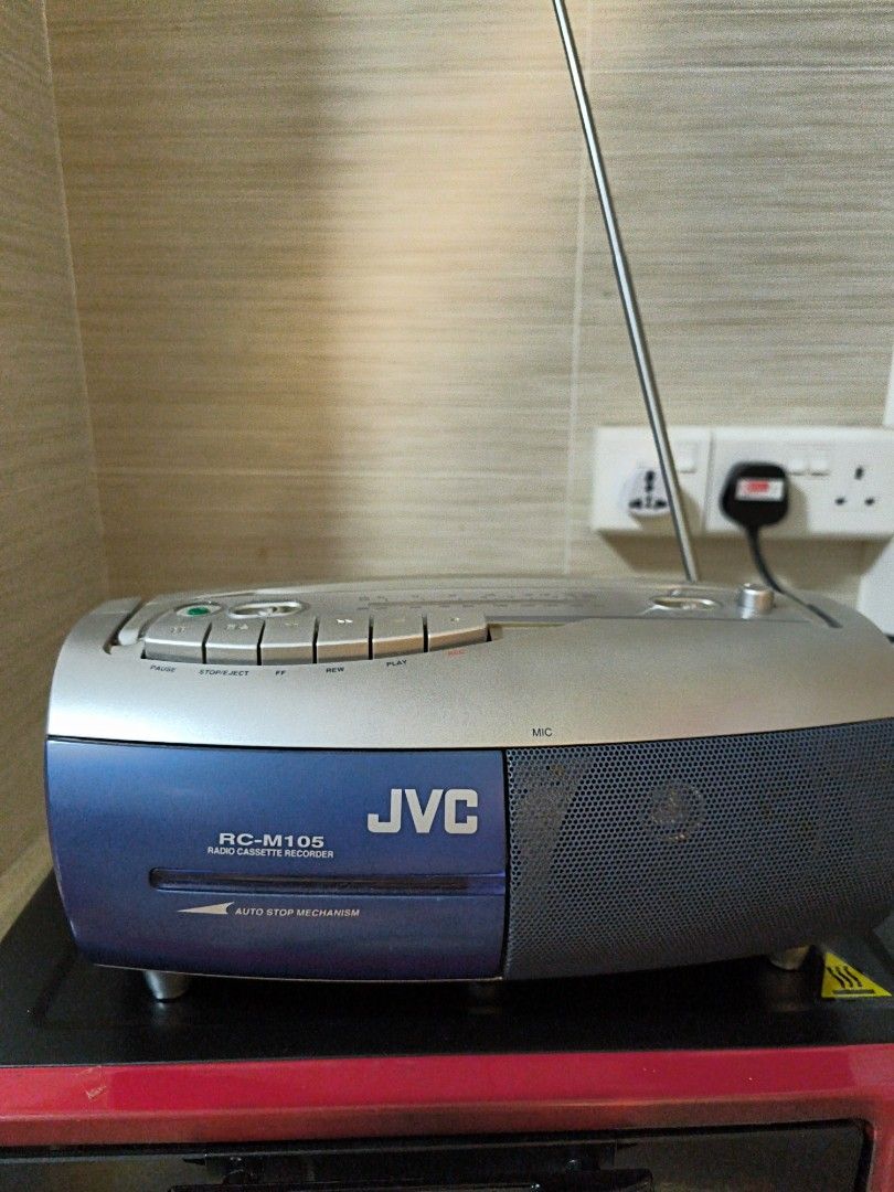 JVC RC-M105 Radio Cassette Recorder, Audio, Portable Music Players on ...