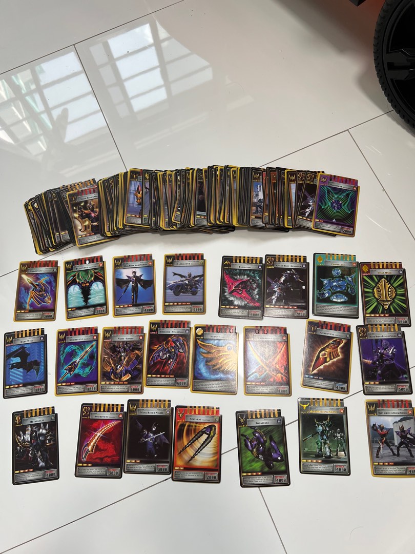 Kamen Rider (Masked rider) Ryuki Advent cards, Hobbies & Toys, Toys ...