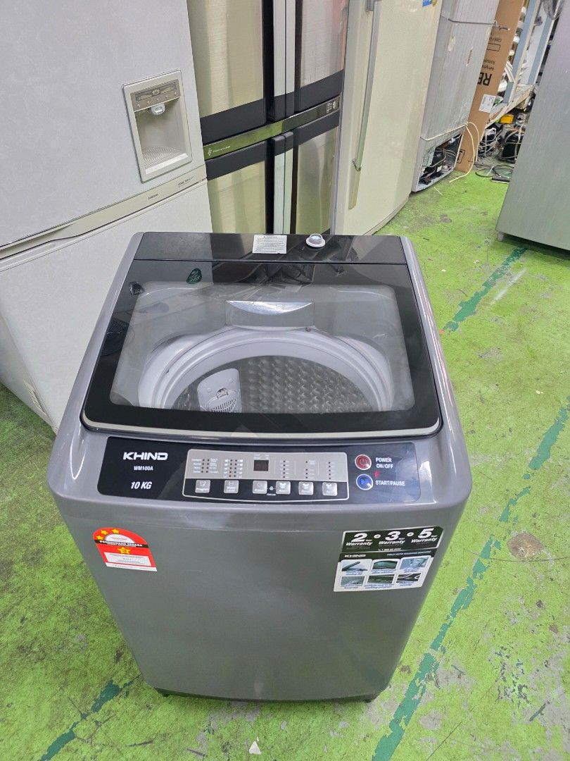 Khind Top Load Washing Machine 10 KG washing machine good conditions ...