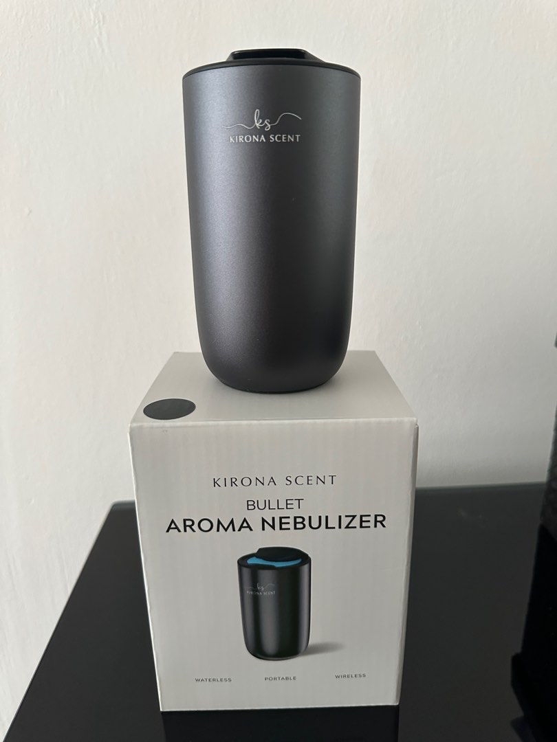 Kirona Scent Bullet Aroma Nebulizer Titanium Black | Wireless ...