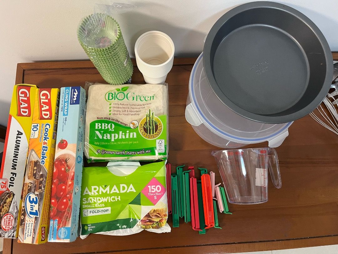 Kitchen Supplies Bundle - Baking, Cooking, and Storage, TV & Home ...