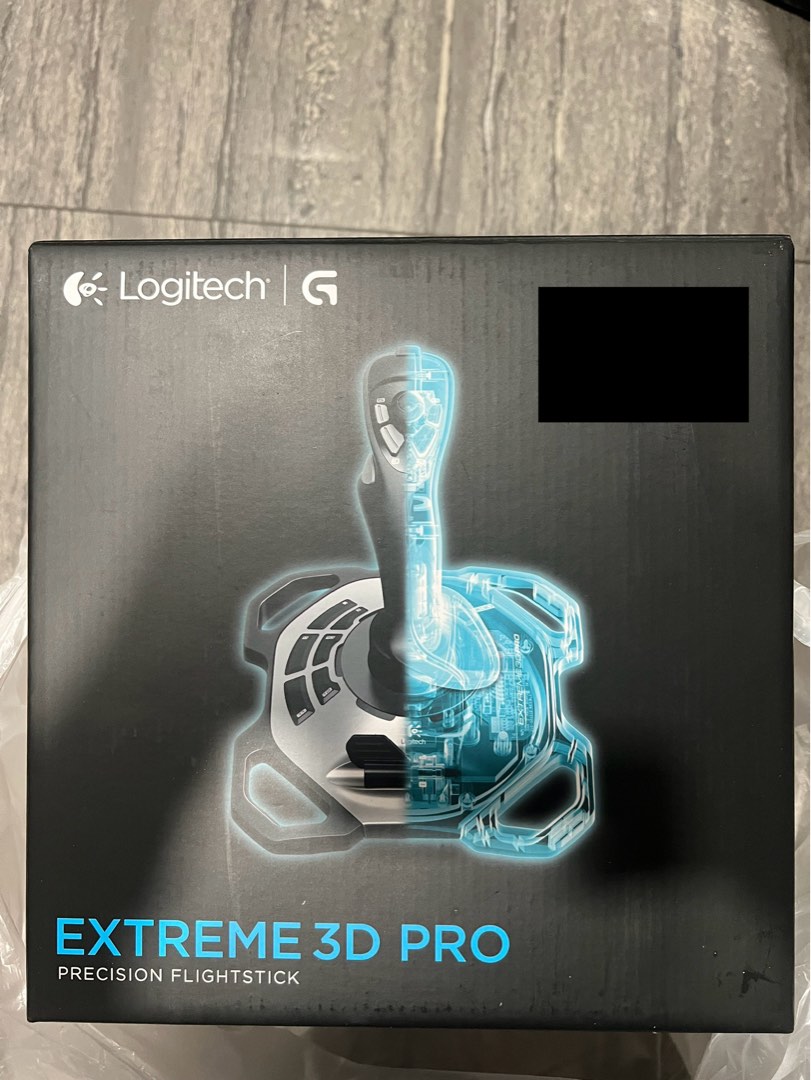 Logitech Extreme 3D Pro Precision Flightstick, Video Gaming, Gaming ...