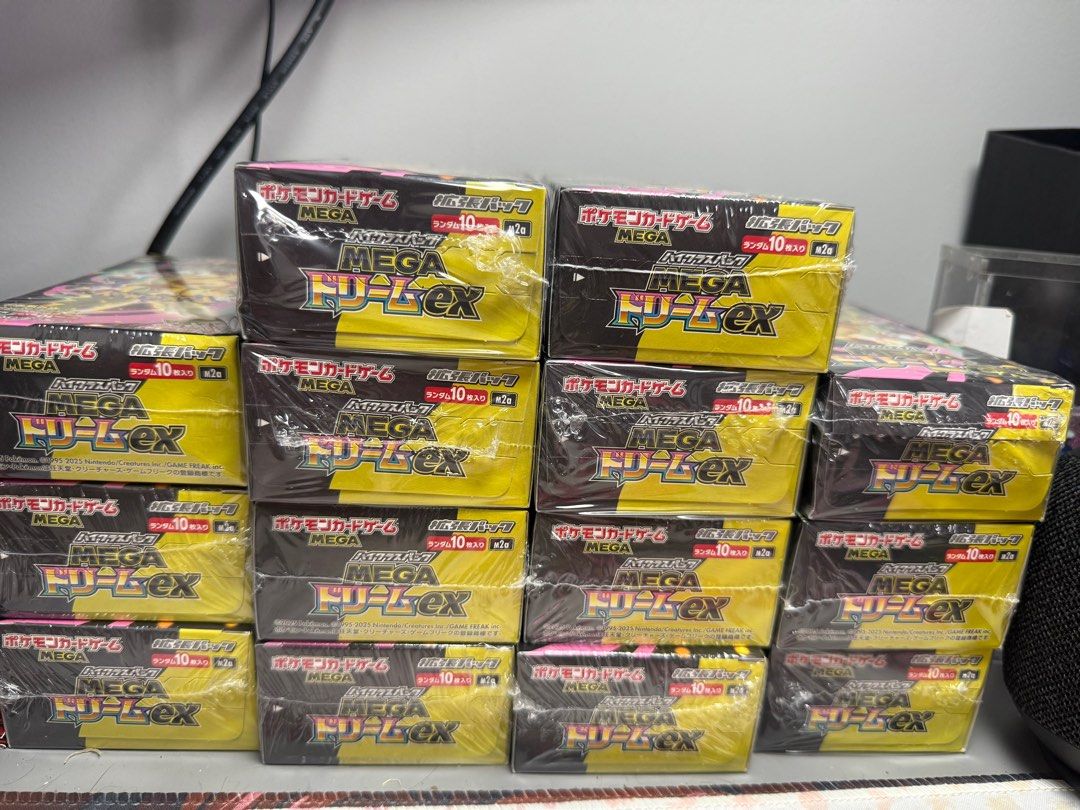 [M2a] Mega Dream Ex Booster Box, Hobbies & Toys, Toys & Games on Carousell