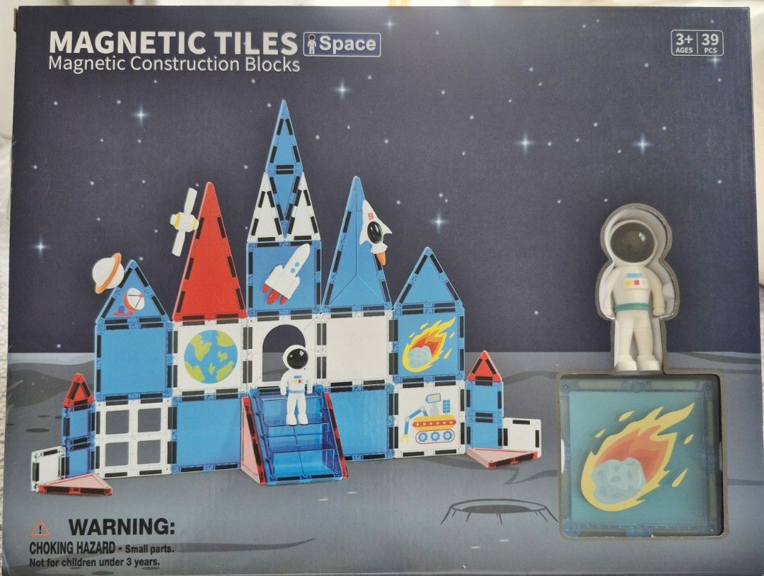 Magnetic Blocks Tiles Space / Fire control / Engineering, Hobbies ...