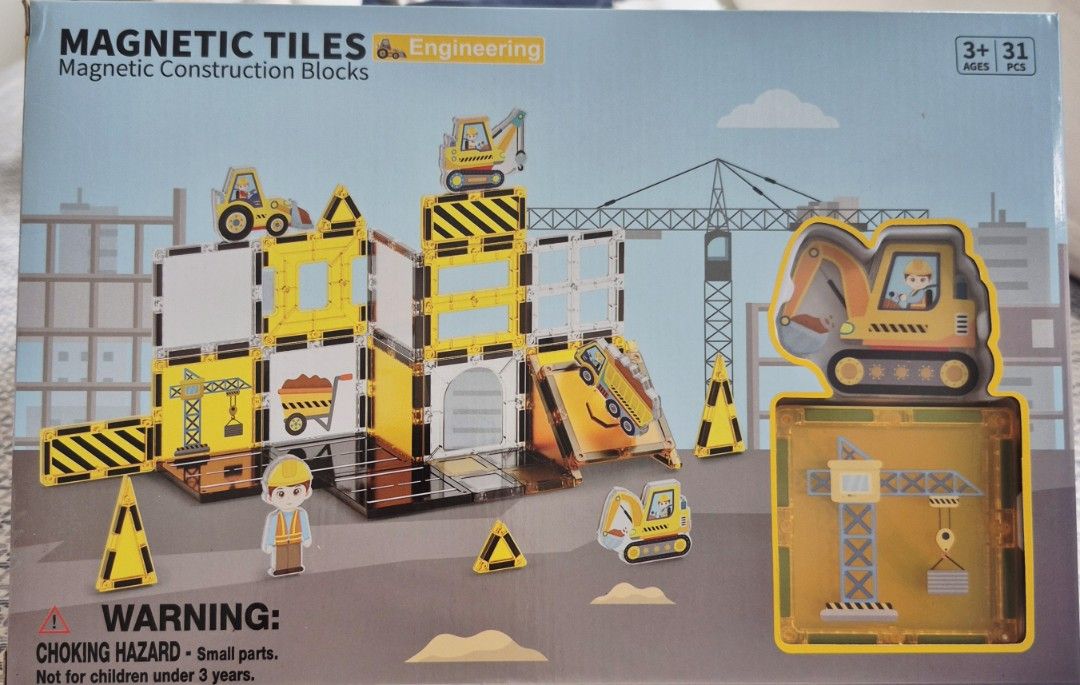 Magnetic Blocks Tiles Space / Fire control / Engineering, Hobbies ...