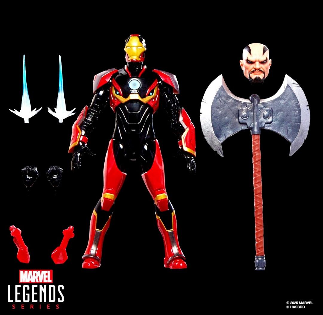 Marvel Legends Executioner Wave Iron Man ( Mark 72 ) With 2 Executioner ...