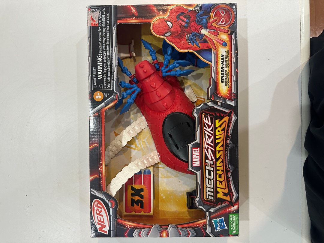 Marvel Spider-Man Mech Strike Mechasaurs Blaster, Hobbies & Toys, Toys ...