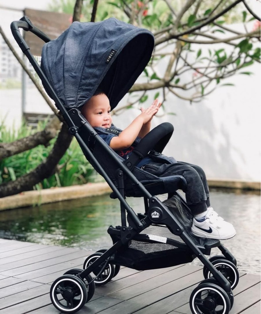 Mimosa denim Cabin city stroller cabin size stroller Compact Foldable ...