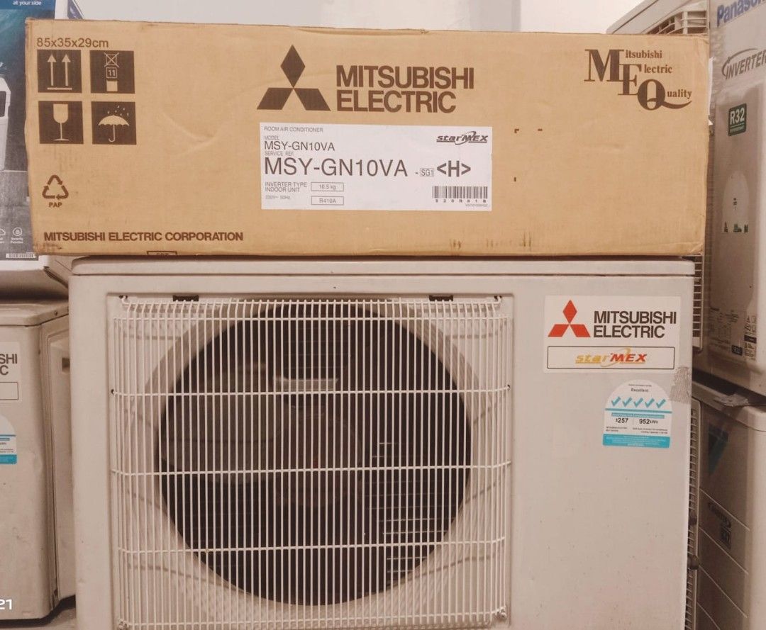 Mitsubishi single split 10k btu, TV & Home Appliances, Portable Air ...