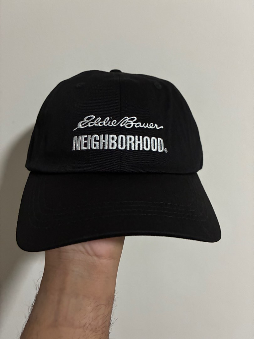 Neighborhood x Eddie Bauer Cap - Black, Men's Fashion, Watches ...