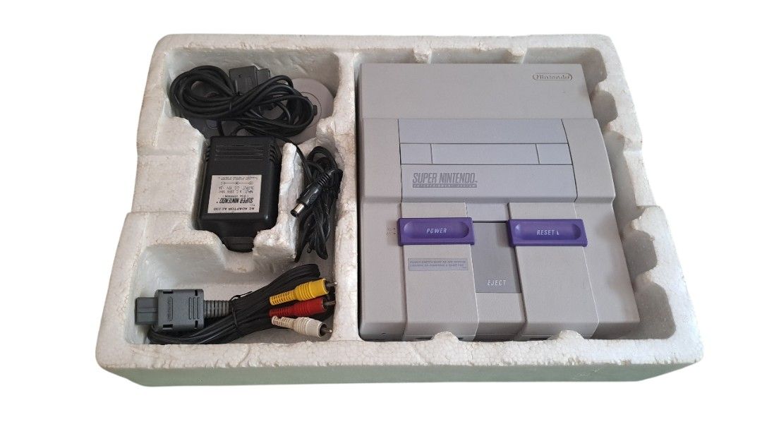 Nintendo SNES Console, Video Gaming, Video Game Consoles, Nintendo on ...