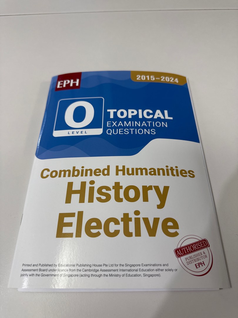 O Level Combined Humanities History Elective Topical Questions, Hobbies ...