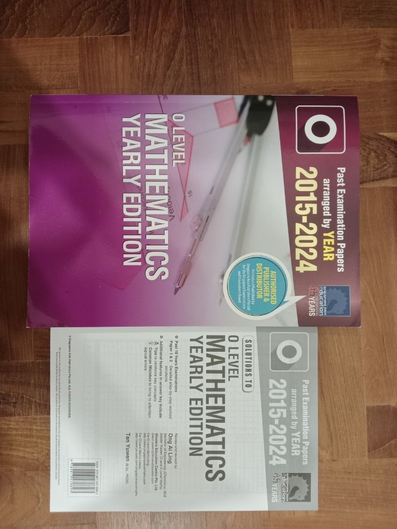 O Level Mathematics Yearly Edition Past Exam Papers 2015-2024, Hobbies ...