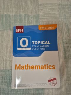 O Level Mathematics Topical, Hobbies & Toys, Books & Magazines ...