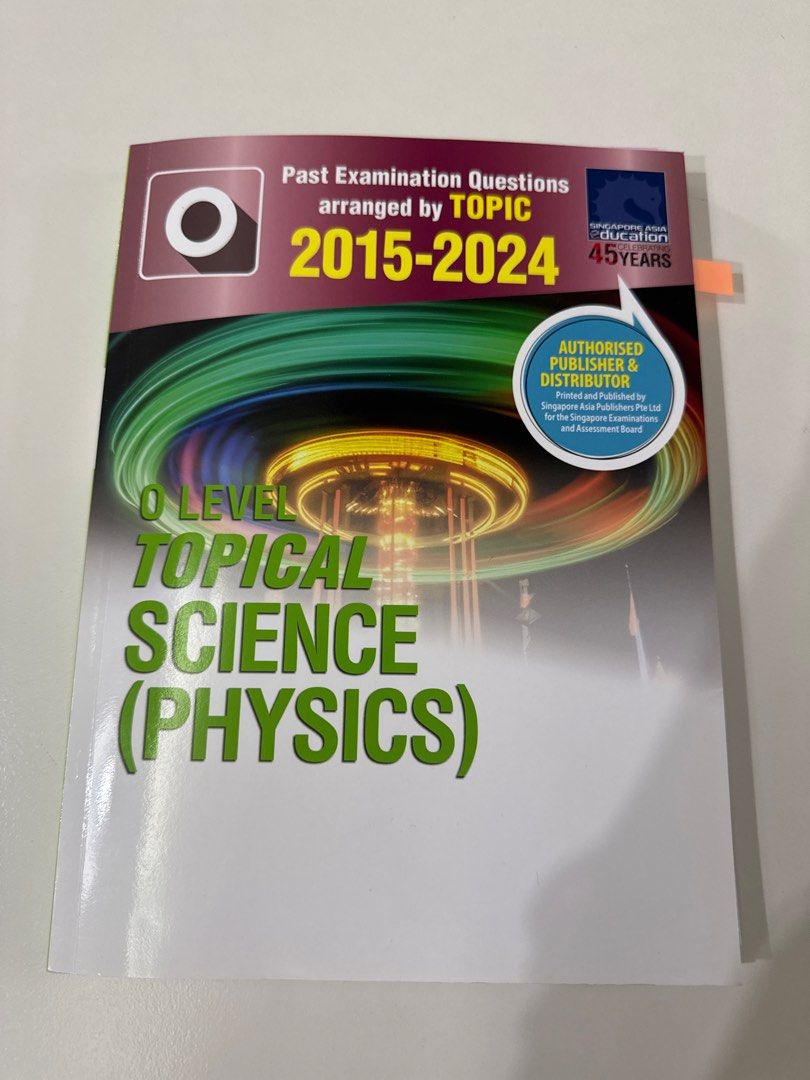 O Level Topical Science (Physics) 2015-2024, Hobbies & Toys, Books ...
