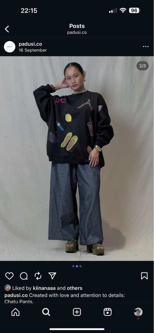 Padusi Chatu Pants - Straight & Baggy Cut, Women's Fashion, Bottoms ...